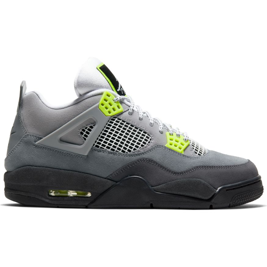 Air Jordan Retro 4 "Neon" Available 3/21 – Nohble