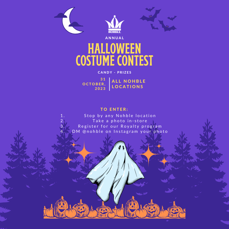 Our annual Halloween Costume contest is back! – Nohble