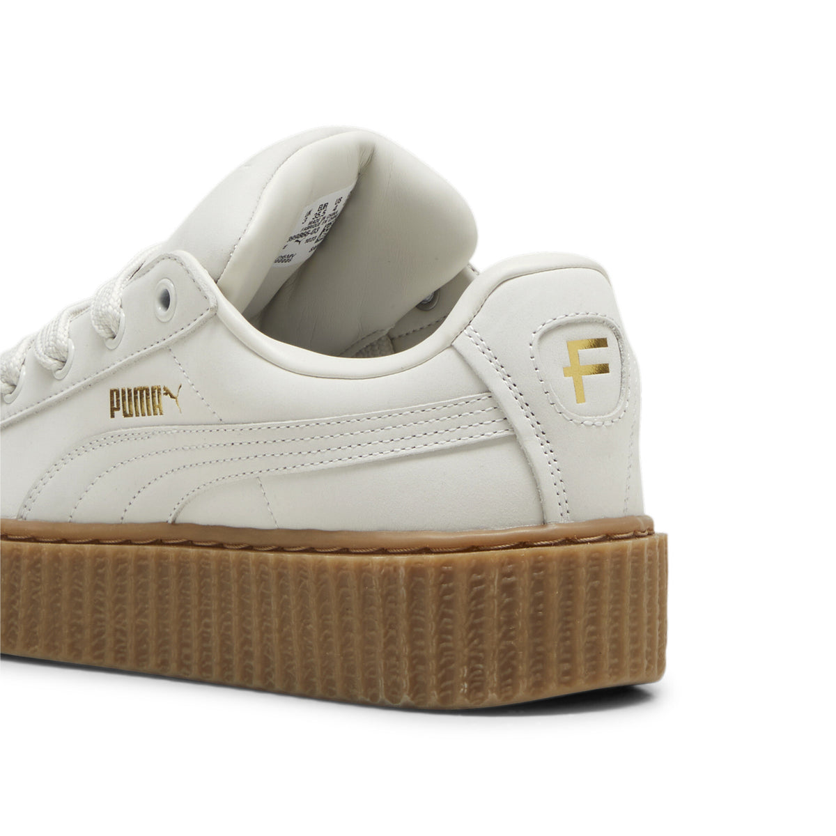 PUMA - Girl - GS Fenty Creeper Phatty Nubuck - Warm White/Gold Gum – Nohble
