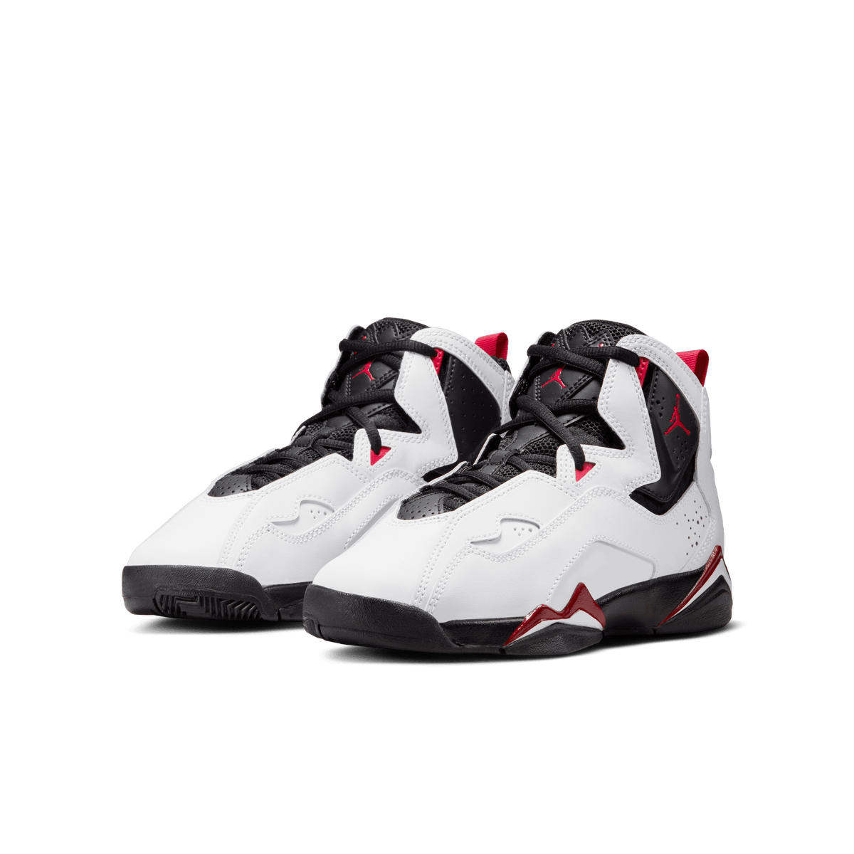 Jordan - Boy - GS True Flight - White/Black/Varisty Red – Nohble