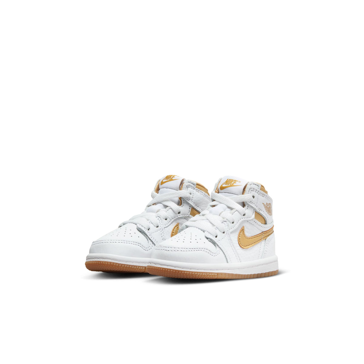 Jordan - Girl - TD Air Jordan 1 Retro High OG - White/Metallic Gold/Li ...