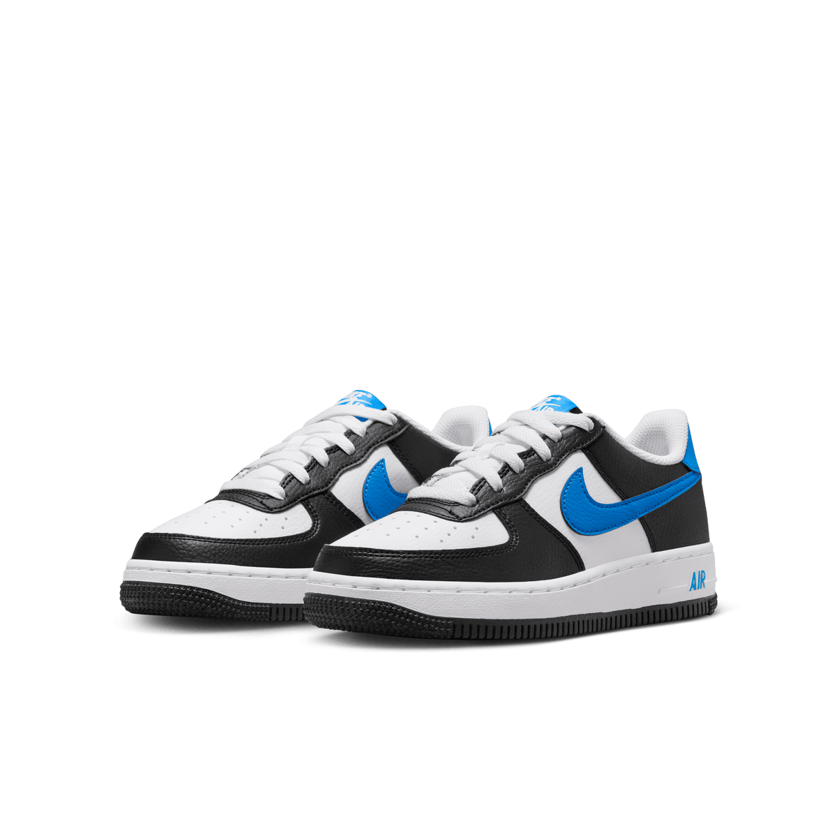 Nike - Boy - GS Air Force 1 - Black/Blue – Nohble