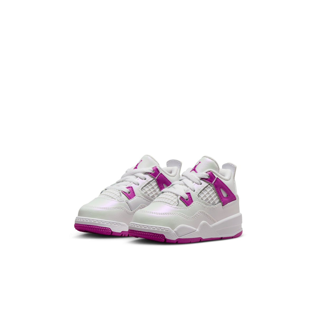Jordan - Girl - TD Retro 4 - White/Hyper Violet – Nohble