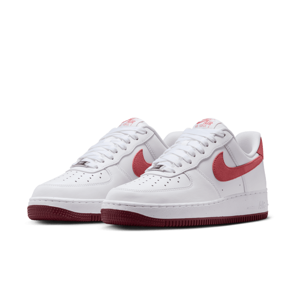 Nike - Women - Air Force 1 '07 - White/Dragon Red - Nohble