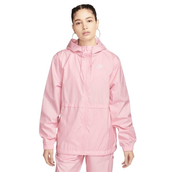 Nike - Women - Essential Repel Woven Jacket - Med Soft Pink/White – Nohble