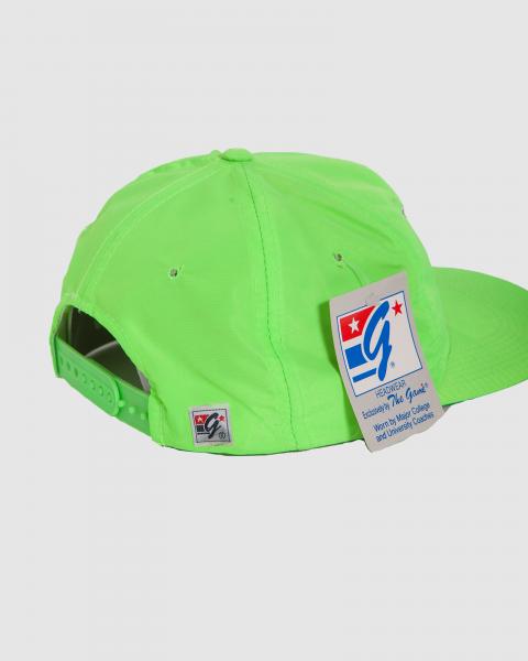 Vintage - Men - Game Georgetown Neon Snapback - Neon Green – Nohble