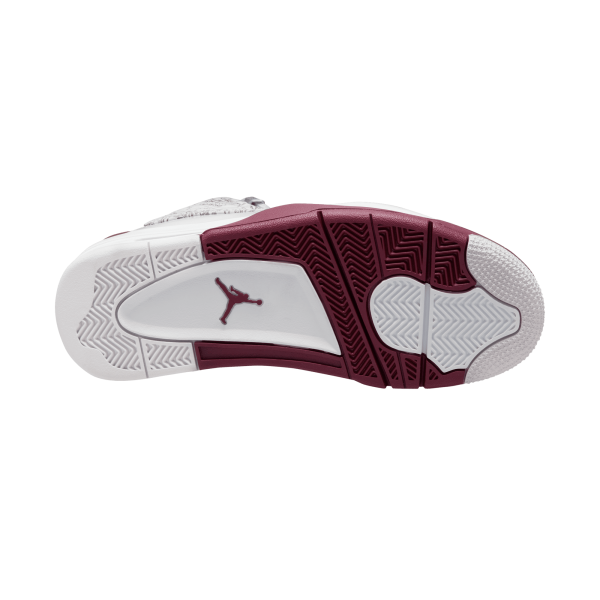 Jordan - Men - Dub Zero - White/Cherrywood Red/Silver – Nohble