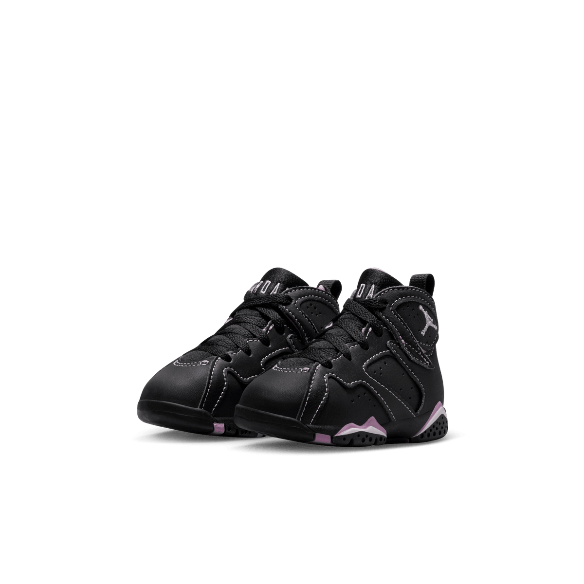 Jordan - Girl - TD Air Jordan Retro 7 - Black/Barely Grape/Rush Fuchsi ...
