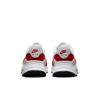 Nike - Men - Air Max SYSTM - White/University Red – Nohble